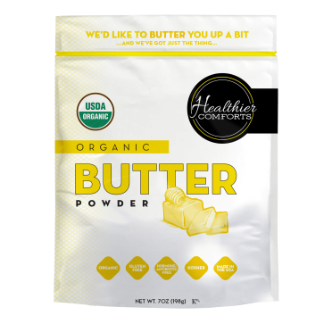 Hoosier Hill Farm Real Butter Powder, 1 lb Shelf Stable Dehydrated ...