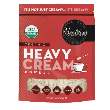 Hoosier Hill Farm Heavy Cream Powder, 1 lb Dairy Creamer in Plastic Jar ...