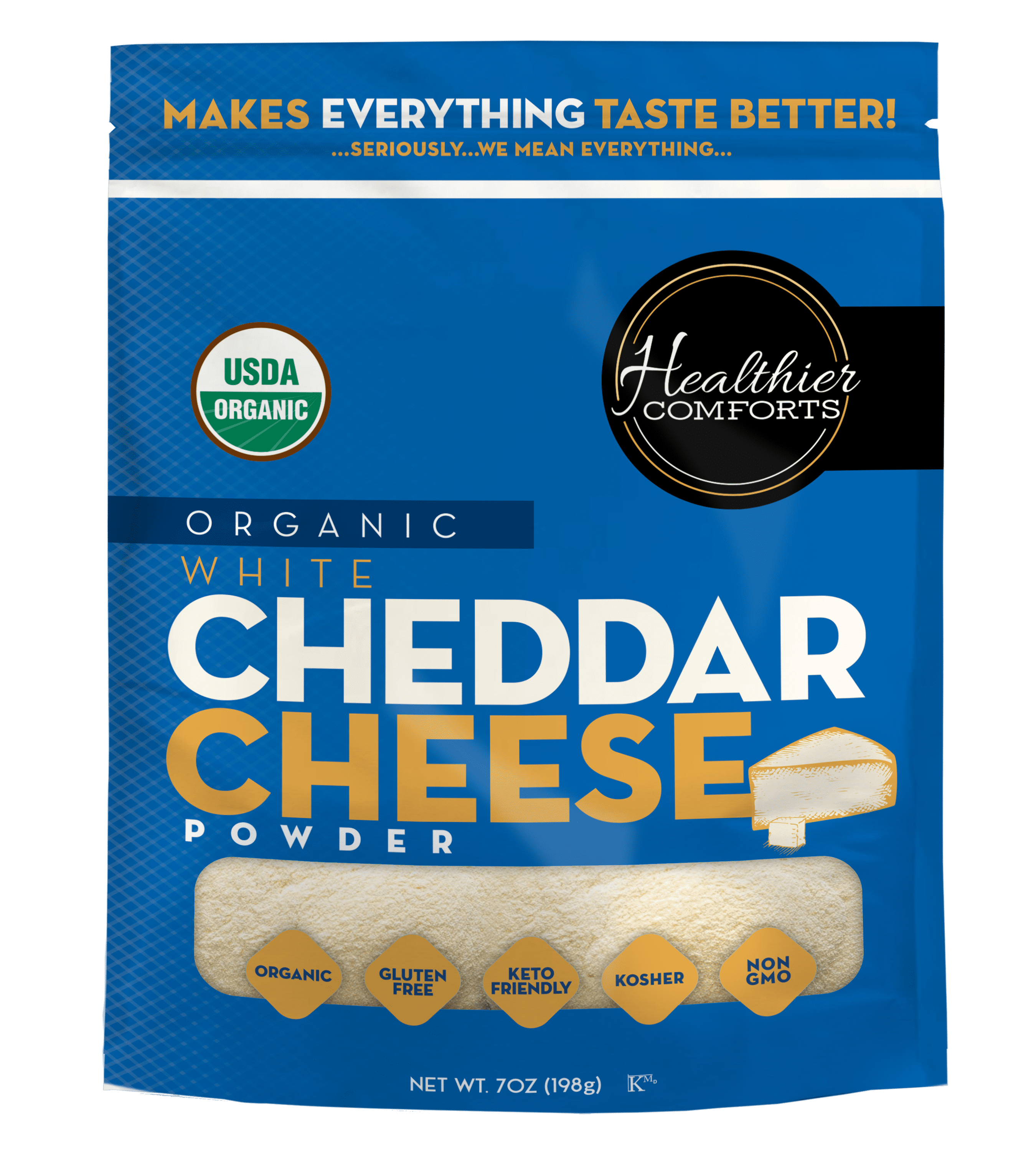 Organic White Cheddar Powder - Cheese med - Walmart Business Supplies