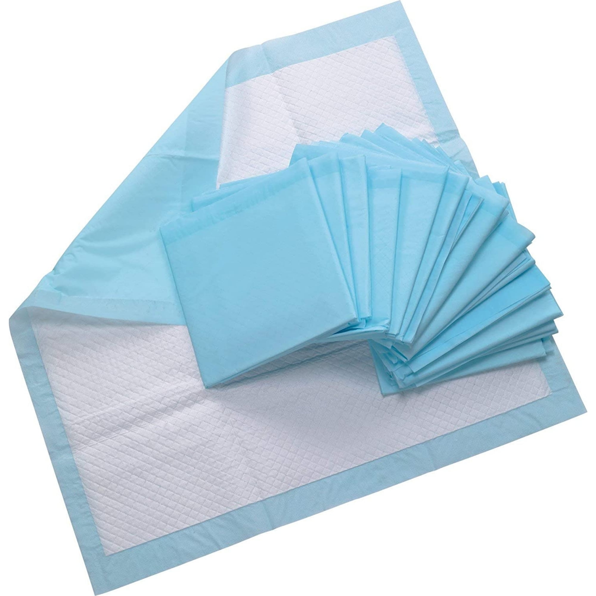 Healthline Disposable Underpads 23x36 Absorbent For Elderly Pets Waterproof 50 Pack Hand Sanitizing Wipes Walmart