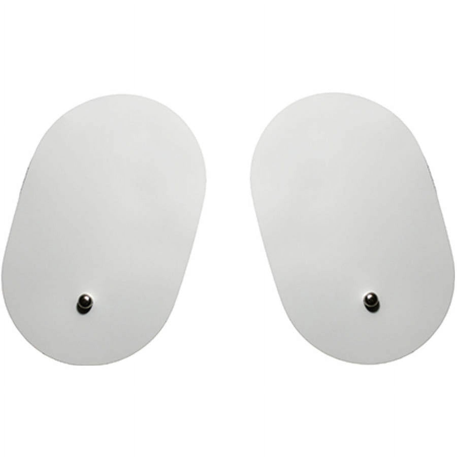 HealthmateForever Large White Snap-on Oval-Shaped PET Pads - Walmart.com