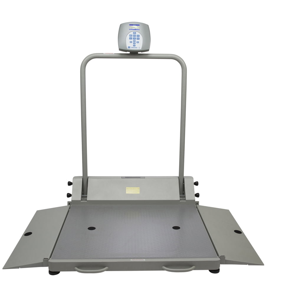 Health o meter 2610KL Wheelchair Scale w/ Bluetooth-1000 lb/454 kg ...