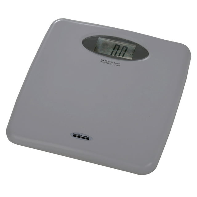 Healthometer 844KL Digital Bathroom Scale-440 lb/200 kg Capacity ...