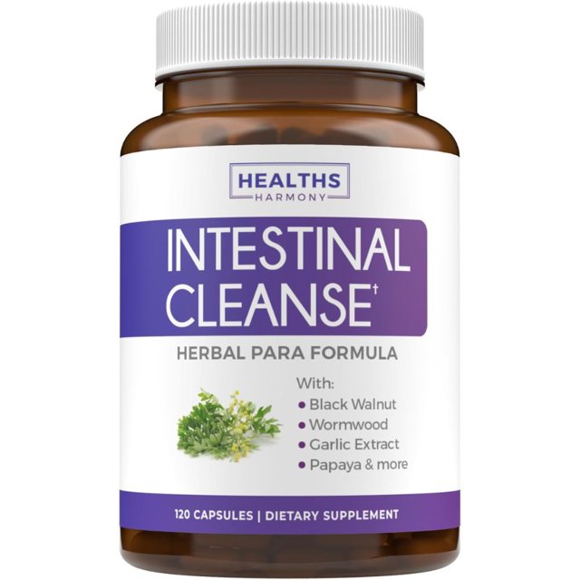 Healths Harmony Intestinal Cleanse (NON-GMO) Intestinal Support for ...