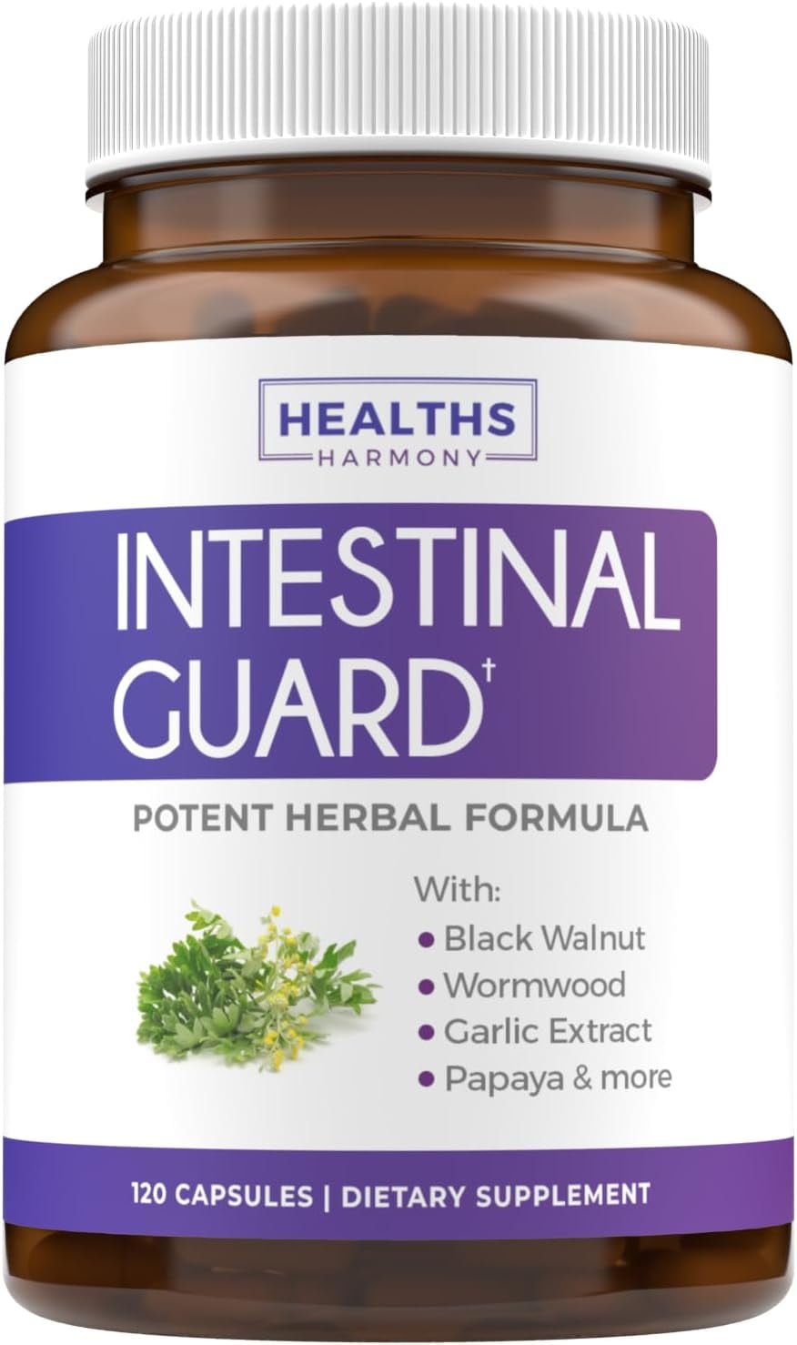 Healths Harmony Intestinal Guard Parasite Cleanse Supplement with ...