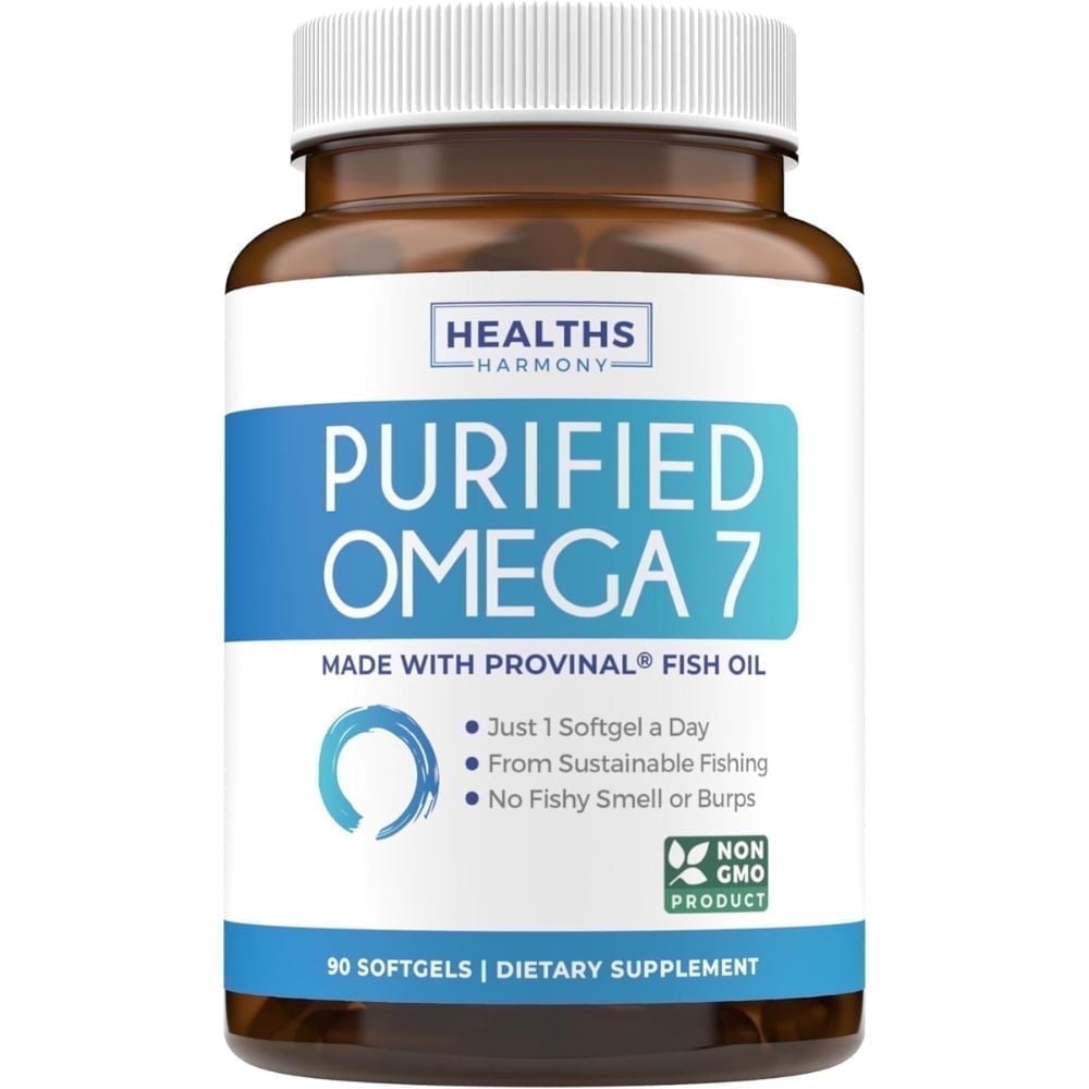 Healths Harmony Purified Omega 7 Provinal Peruvian Anchovy Fish Oil ...