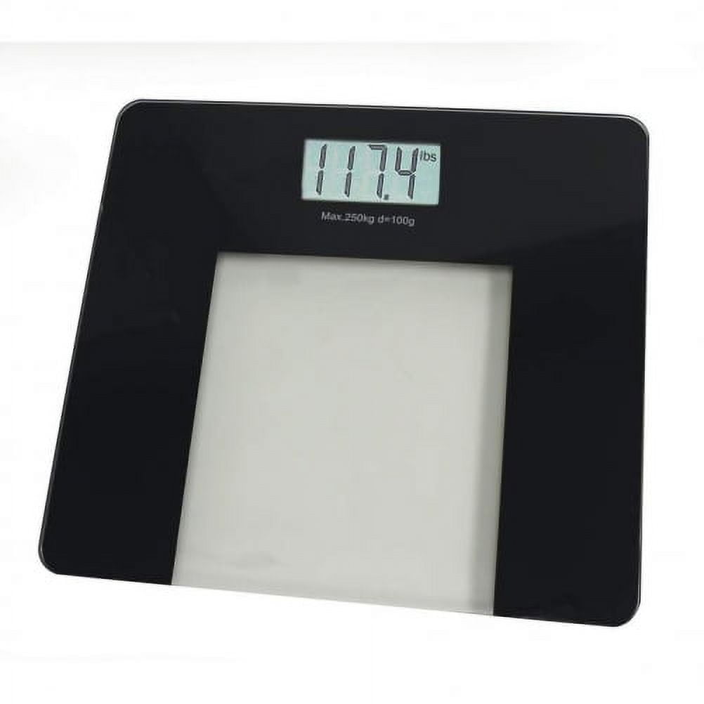 Healthsmart Glass Electronic Bathroom Scale - Walmart.com