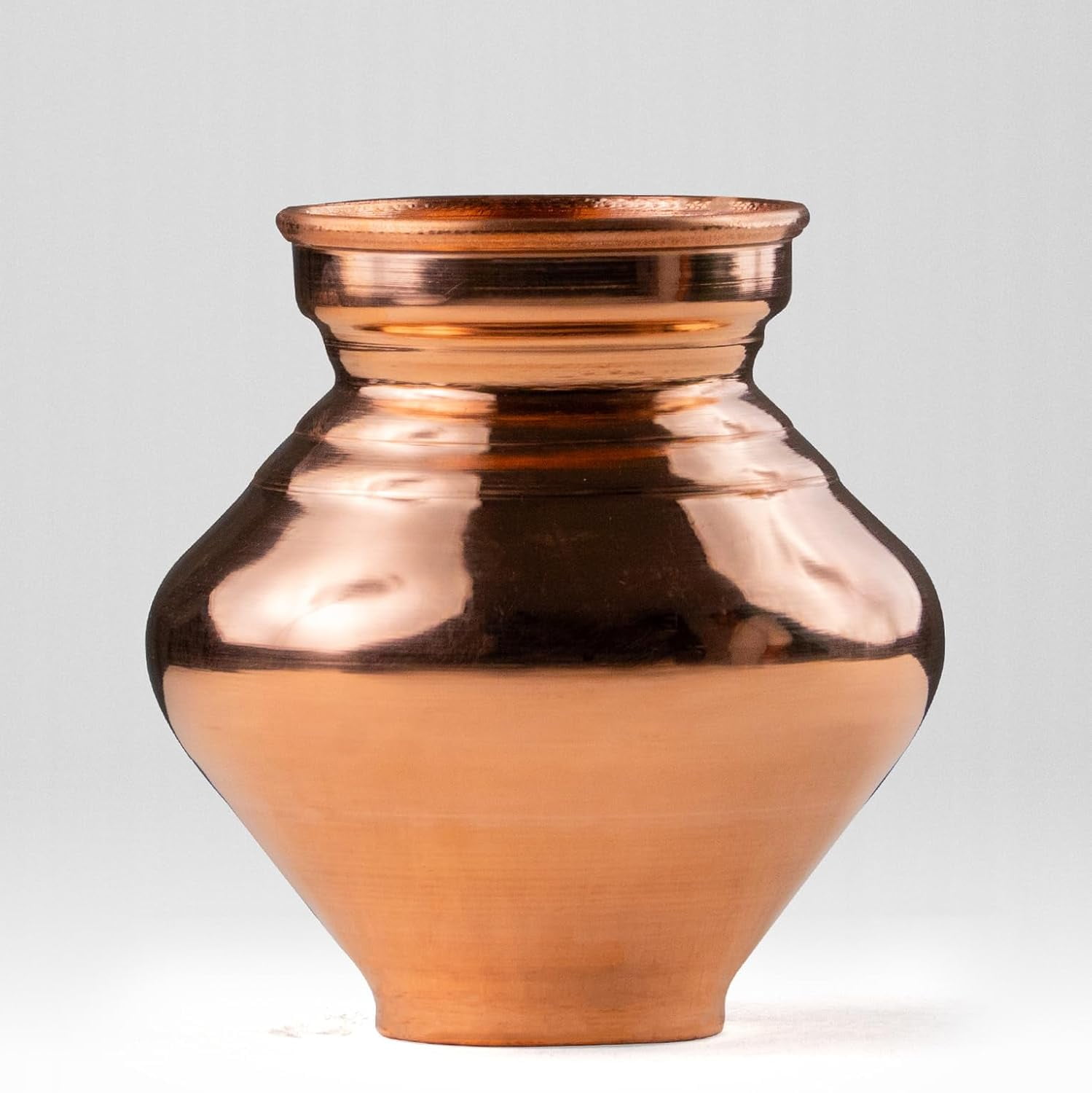 Healthsmith Pure Copper KalashLota for Pooja Strong Heavy Harmless ...