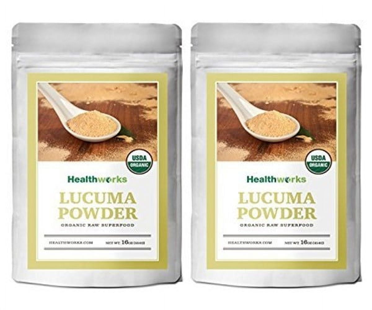 Healthworks Lucuma Powder Raw Organic, 1lb - Walmart.com
