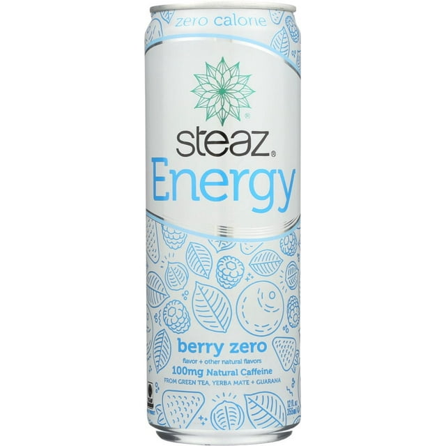 Healthy Beverage Steaz Energy Drink, 12 oz - Walmart.com