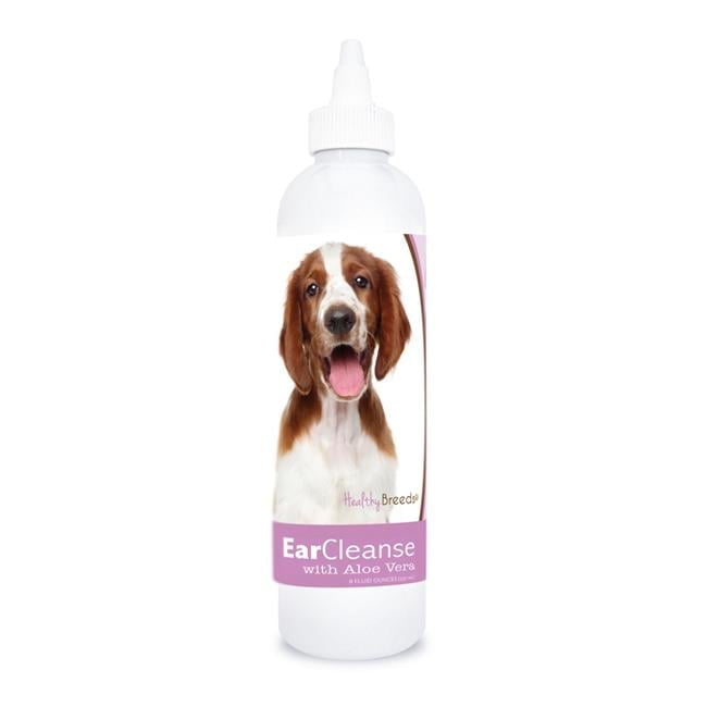 Healthy Breeds 8 oz Welsh Springer Spaniel Ear Cleanse with Aloe Vera ...