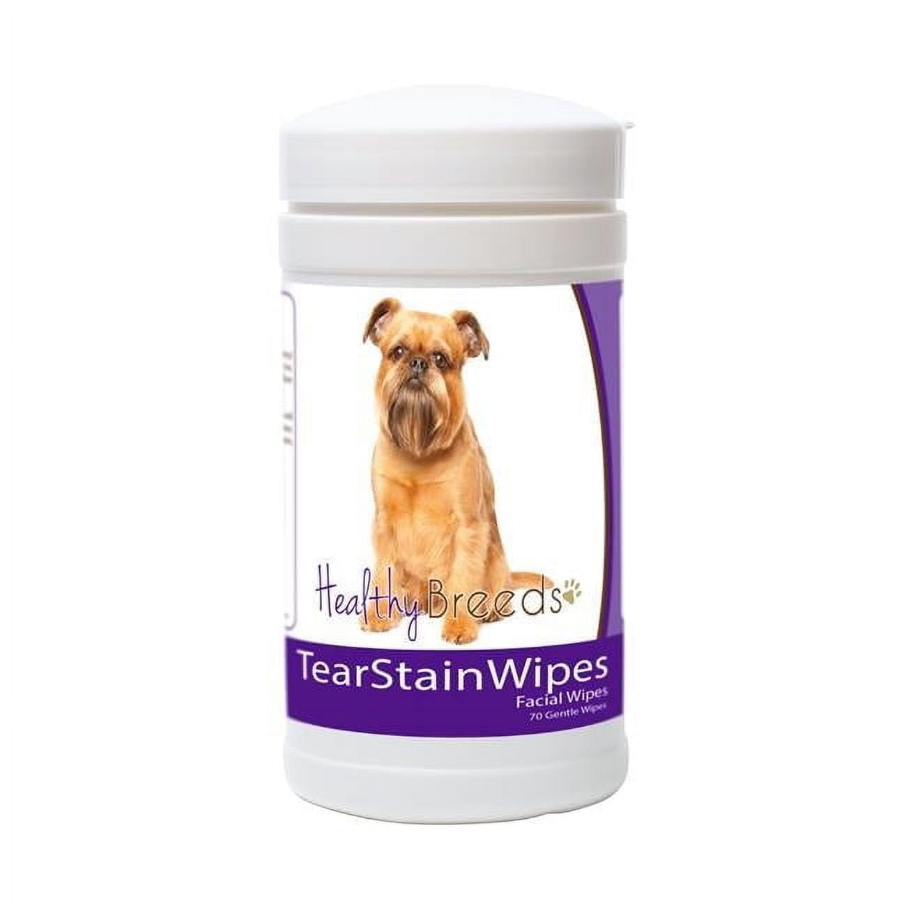 Healthy Breeds 840235152460 Brussels Griffon Tear Stain Wipes - Walmart.com