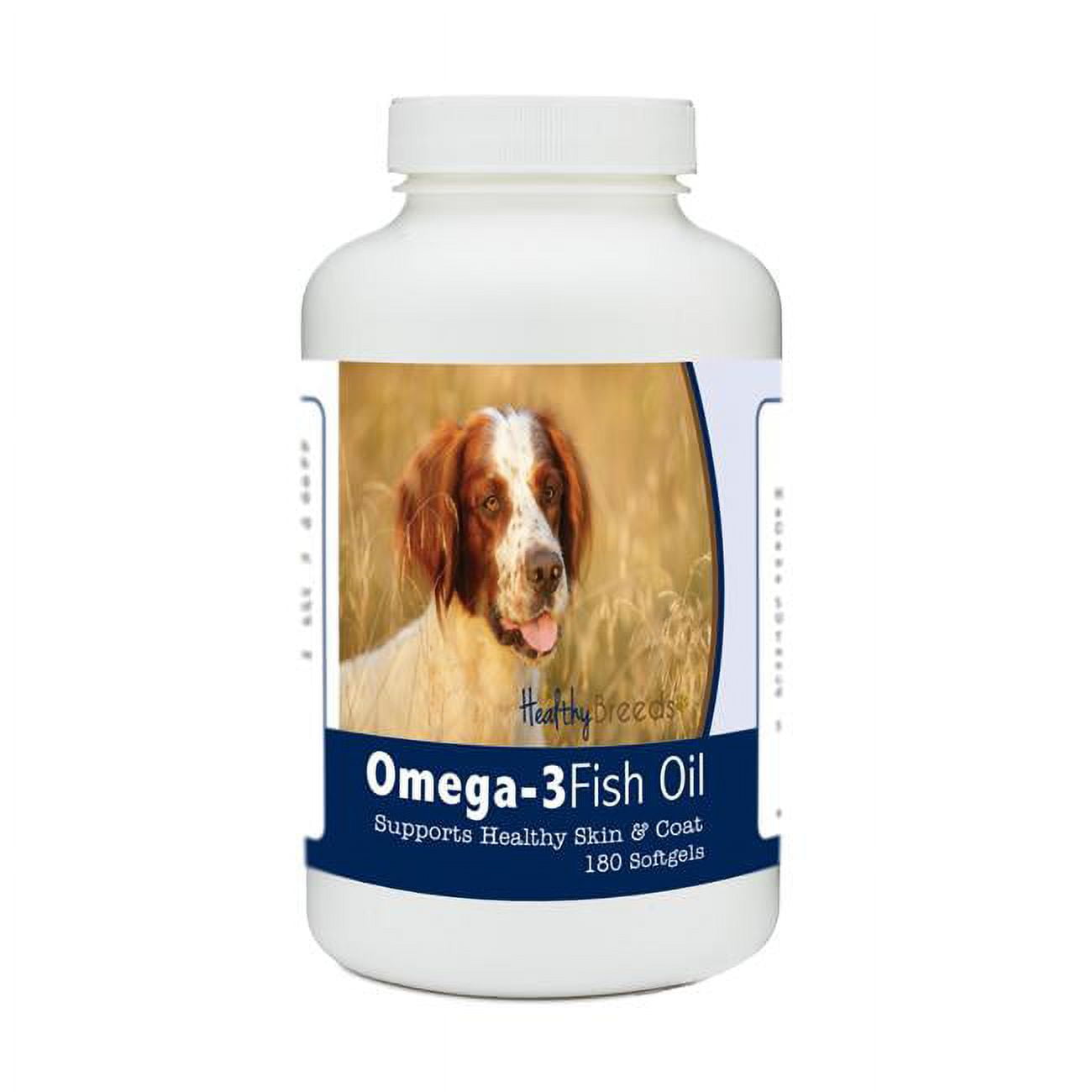 Healthy Breeds 840235184515 Irish Red & White Setter Omega-3 Fish Oil ...