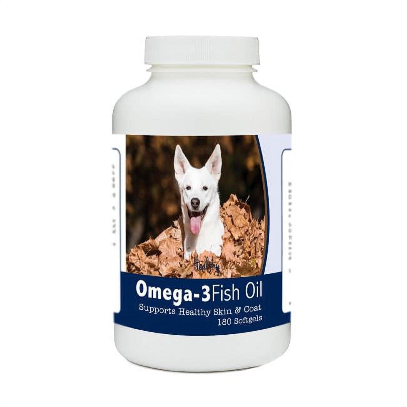 Healthy Breeds 840235185697 Canaan Dog Omega-3 Fish Oil Softgels, 180 ...