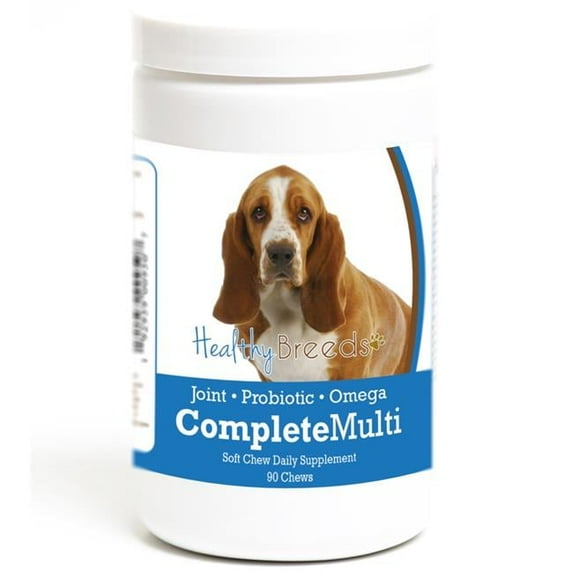 Healthy Breeds Basset Hound All in One Multivitamin Soft Chew 90 Count ...