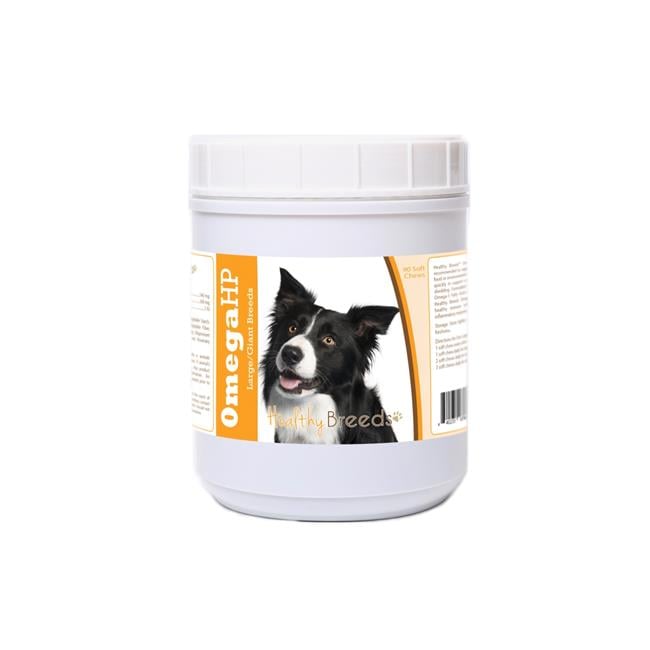 Healthy Breeds Border Collie Omega HP Fatty Acid Skin & Coat Support ...