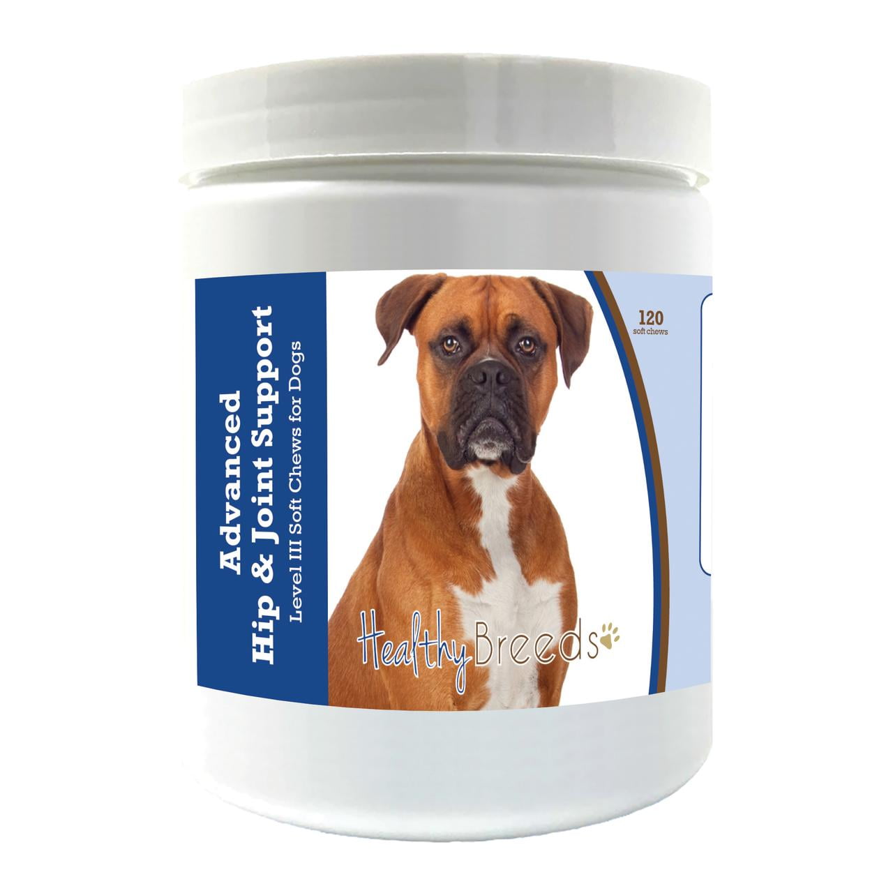Healthy Breeds Boxer Advanced Hip & Joint Support Level III Soft Chews ...
