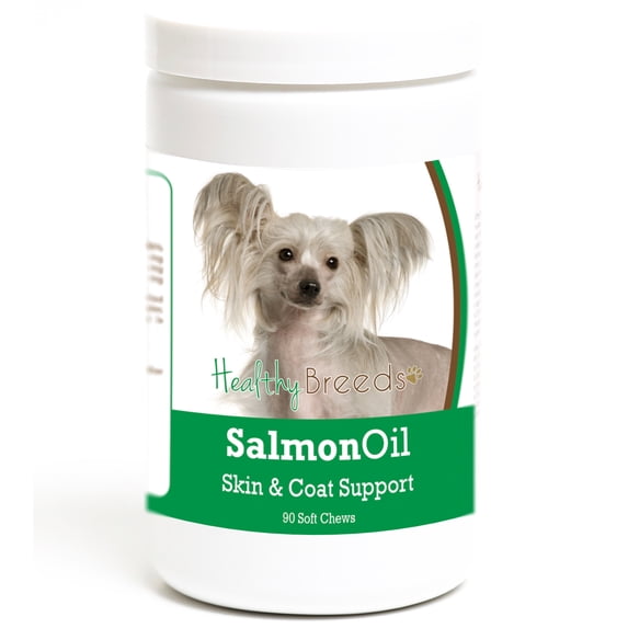 Healthy Breeds Chinese Crested Salmon Oil Soft Chews 90 Count - Walmart.com