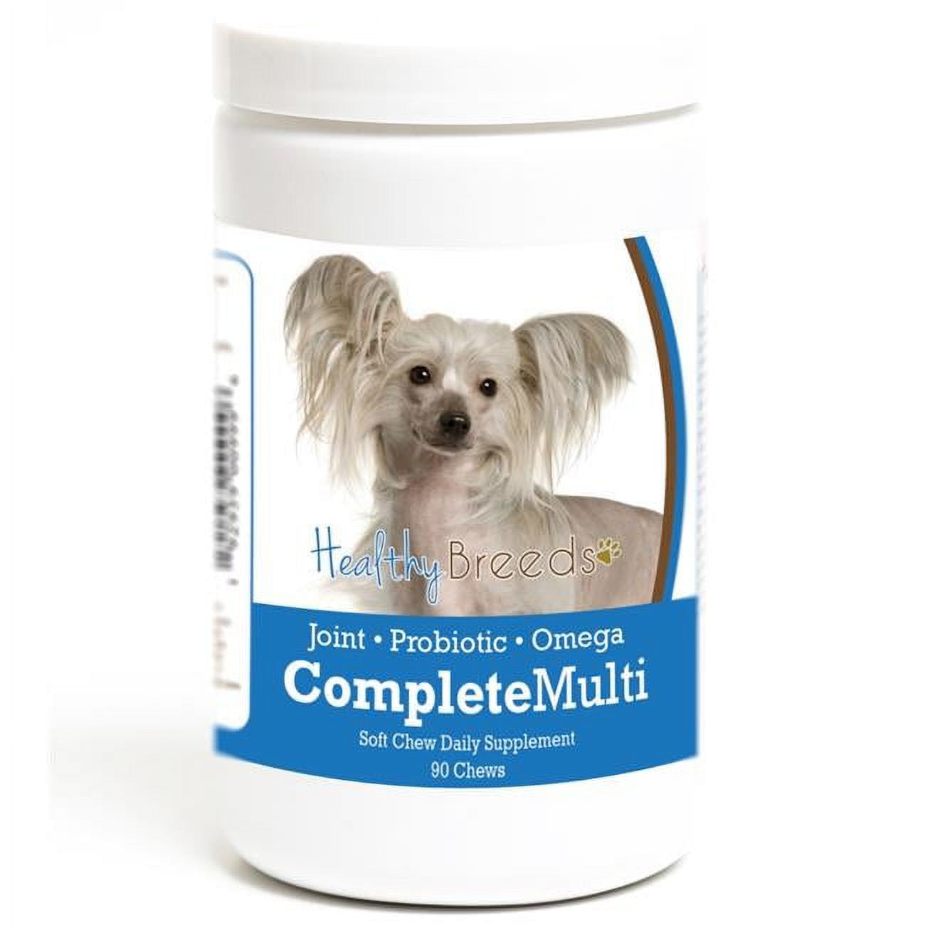 Healthy Breeds Chinese Crested all in one Multivitamin Soft Chew - 90 ...