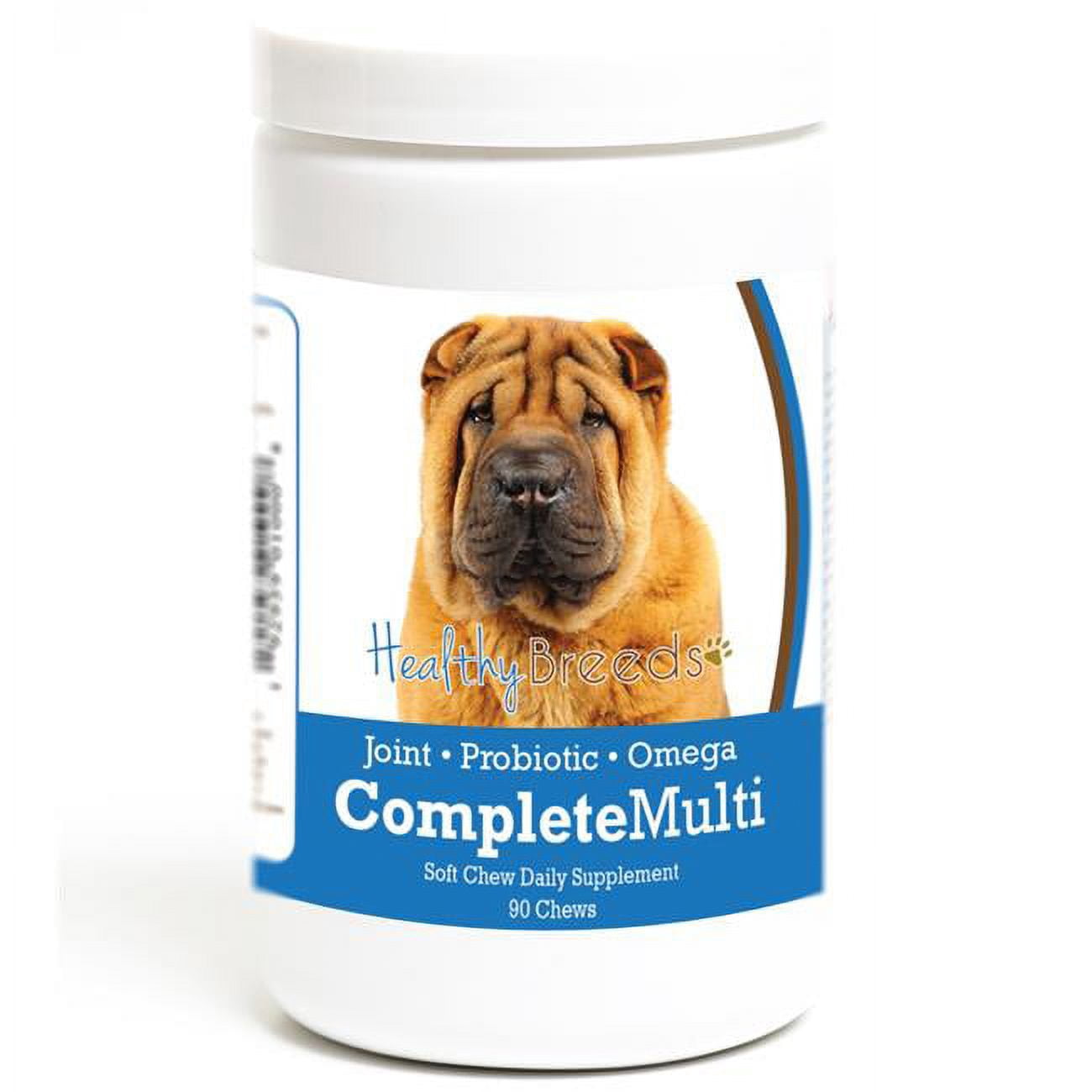 Healthy Breeds Chinese Shar Pei all in one Multivitamin Soft Chew - 90 ...