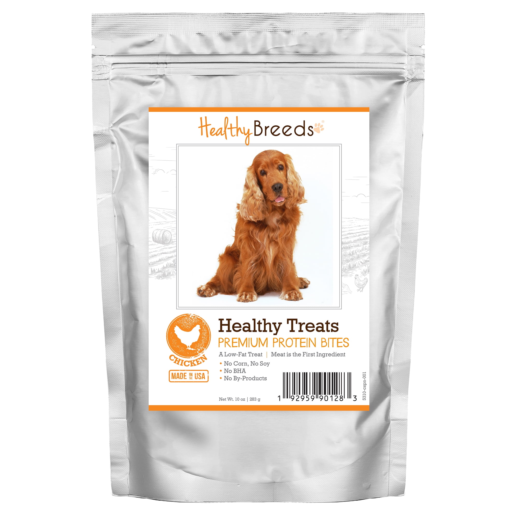 Healthy Breeds Cocker Spaniel Healthy Treats Premium Protein Bites ...