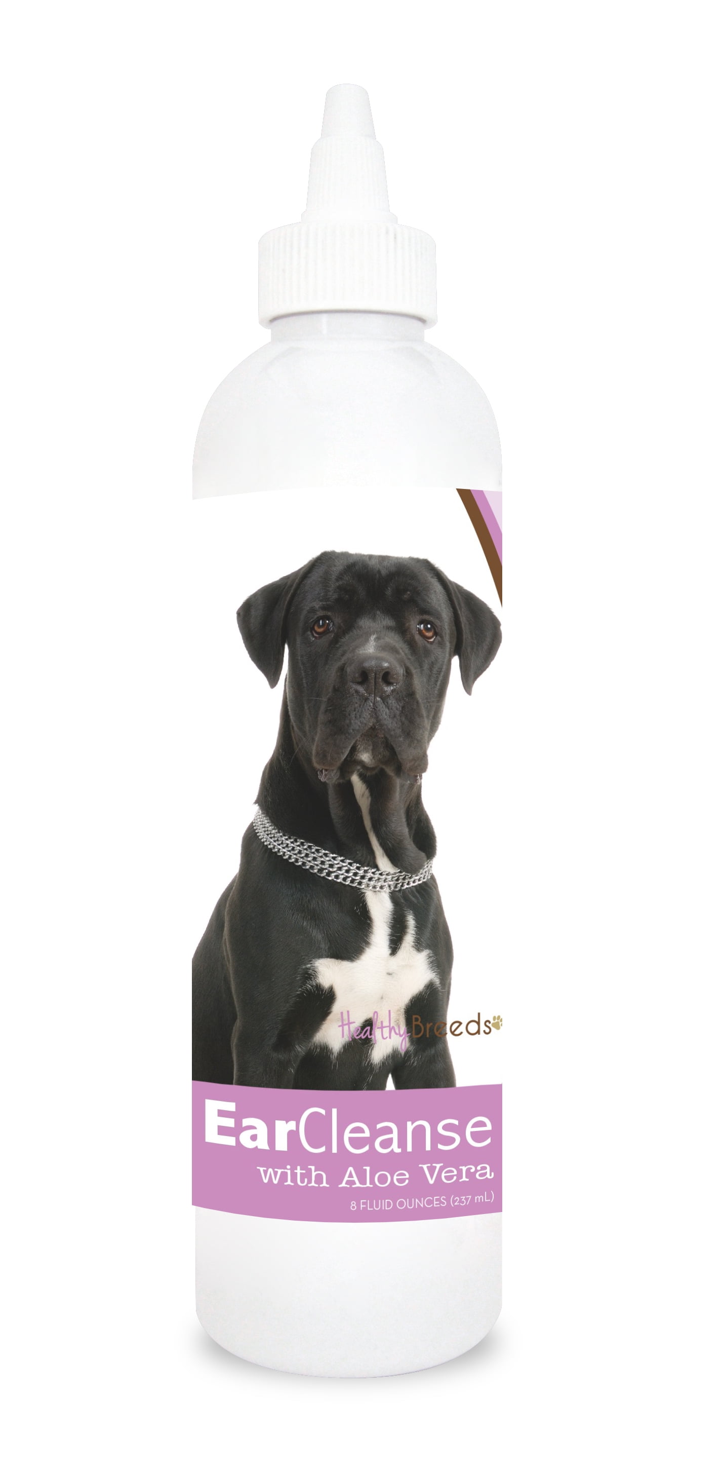 Healthy Breeds Dog Ear Cleanse with Aloe Vera for Cane Corso, Sweat Pea ...