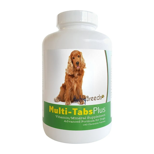 Healthy Breeds Dog Multi-Tab Vitamin and Mineral Supplement for Cocker ...