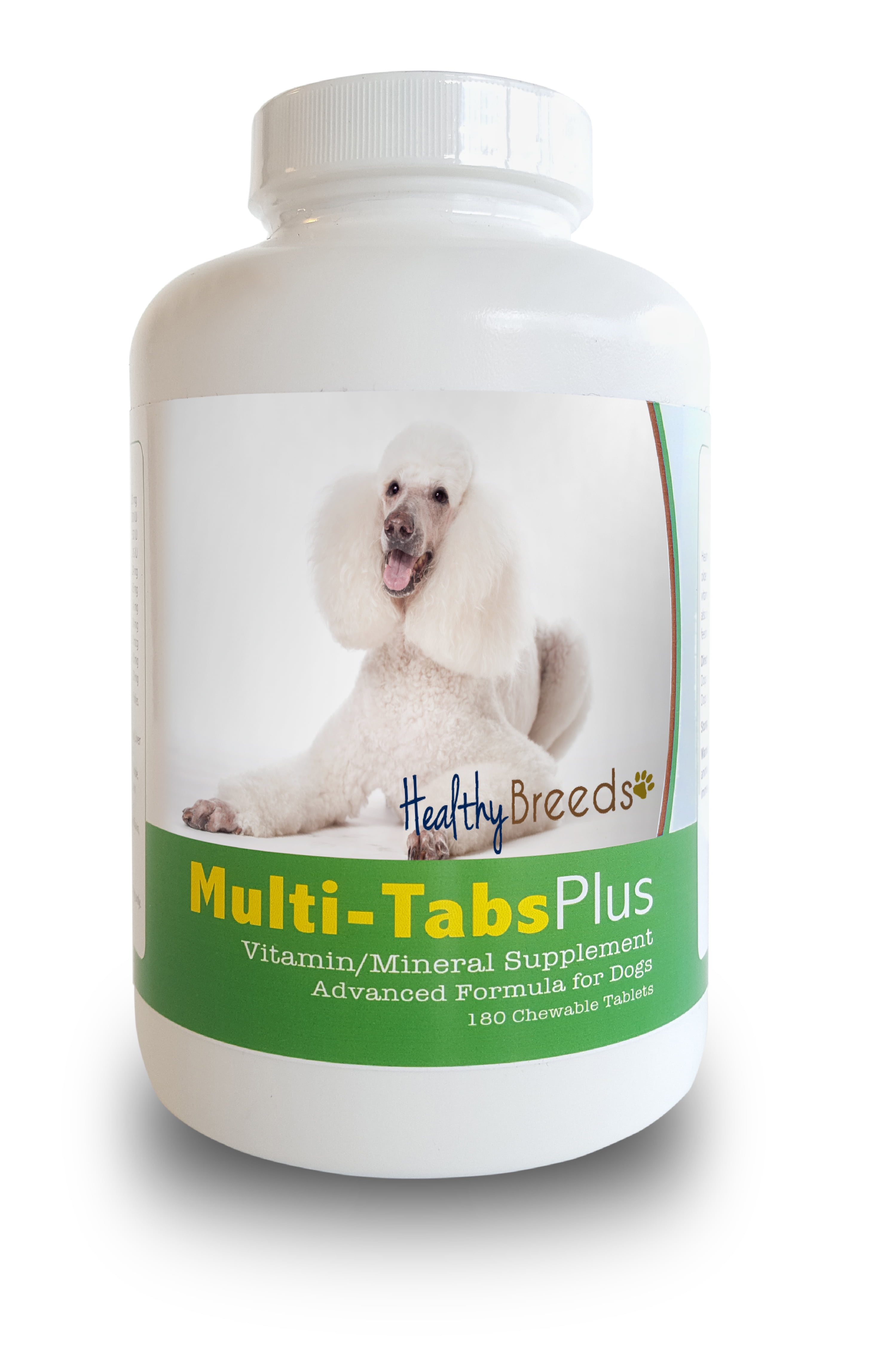 Healthy Breeds Dog Multi-Tab Vitamin and Mineral Supplement for Poodle ...