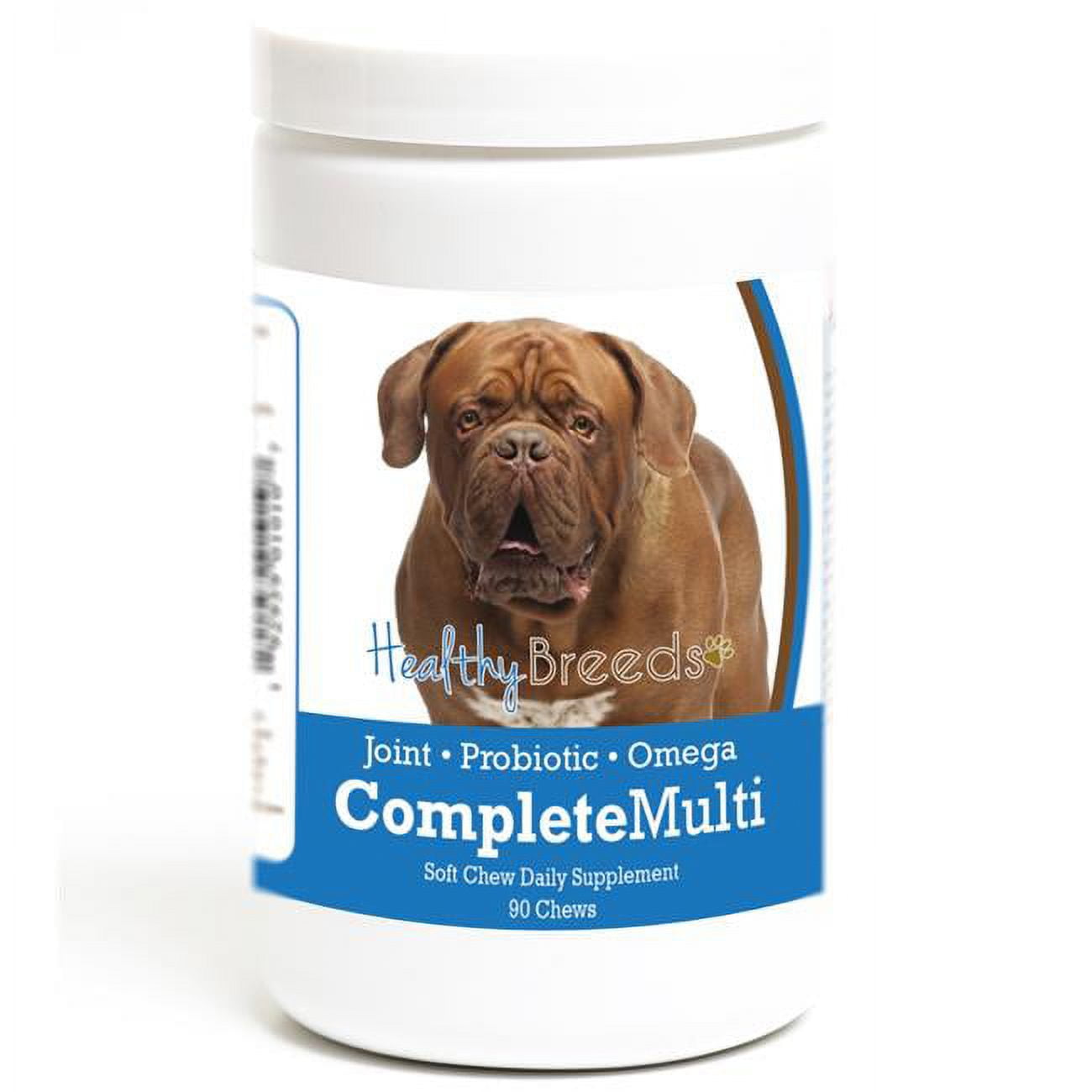 Healthy Breeds Dogue de Bordeaux all in one Multivitamin Soft Chew - 90 ...
