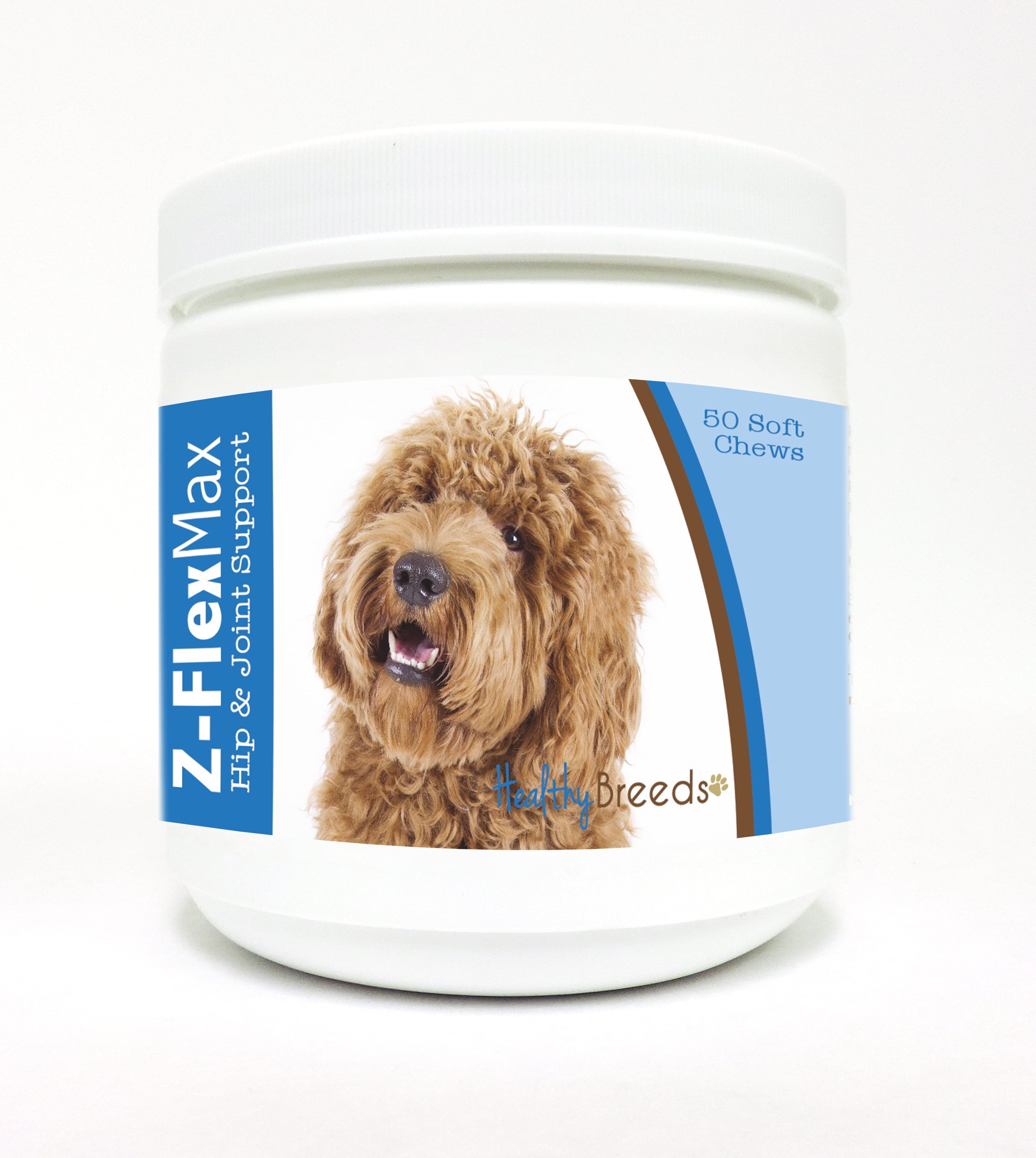 Healthy Breeds Labradoodle Z-Flex Max Hip & Joint Soft Chews 50 Count ...