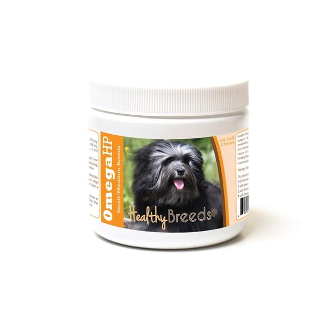 Healthy Breeds Lowchen Omega HP Fatty Acid Skin & Coat Support Soft ...