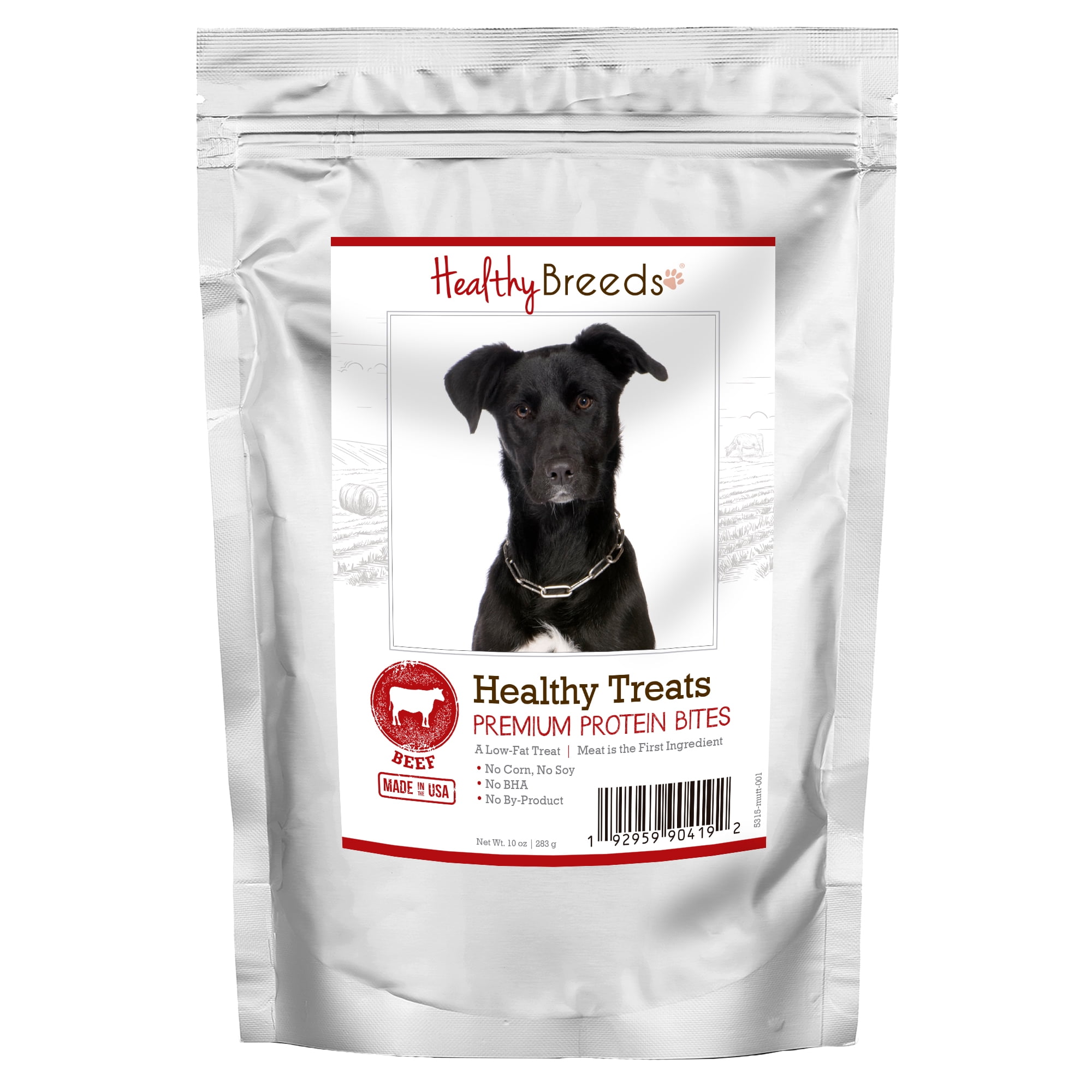 Healthy Breeds Mutt Healthy Treats Premium Protein Bites Beef 10 oz ...
