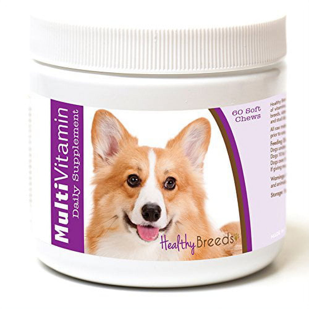 Healthy Breeds Pembroke Welsh Corgi Multi-Vitamin Soft Chews 60 Count ...