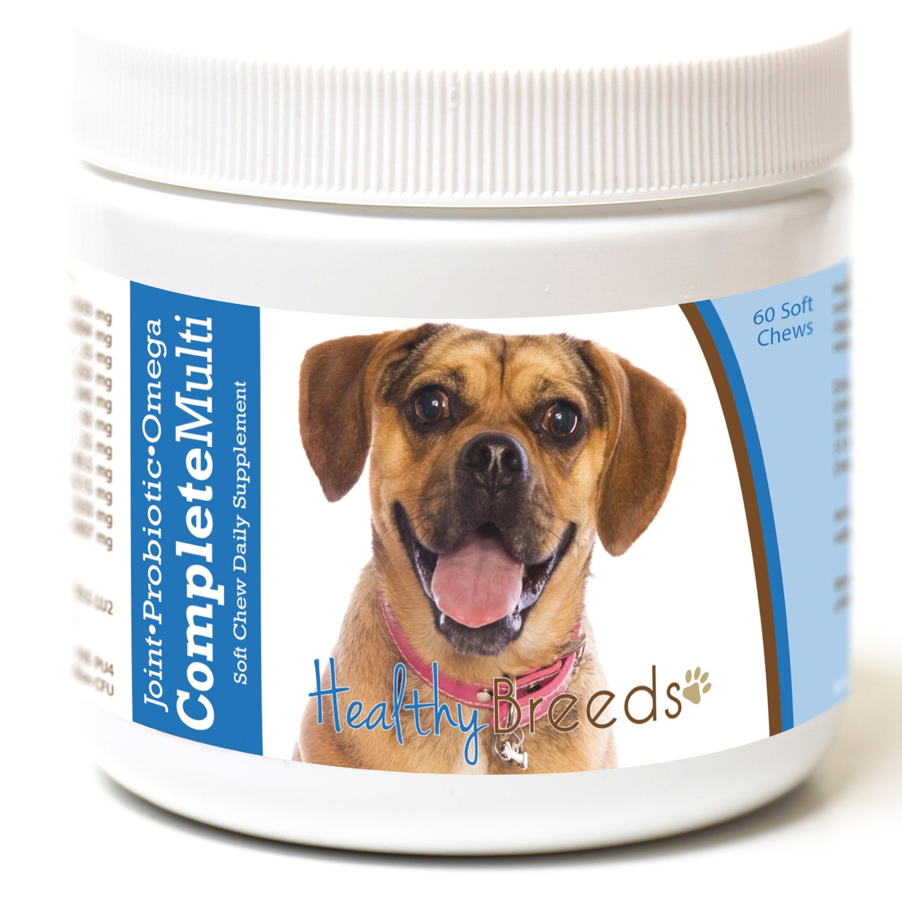 Healthy Breeds Puggle All in One Multivitamin Soft Chew 60 Count ...