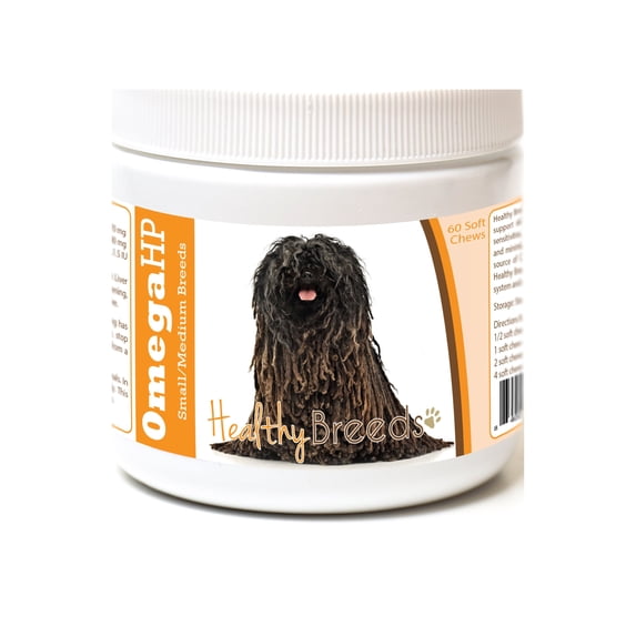 Healthy Breeds Pulik Omega HP Fatty Acid Skin and Coat Support Soft ...