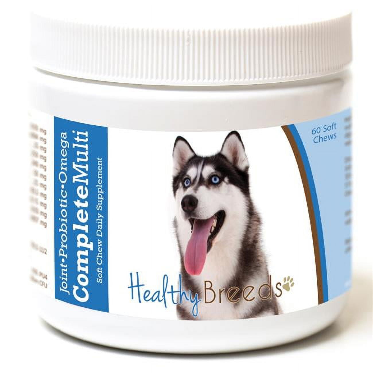Healthy Breeds 192959009026 Siberian Husky all in one Multivitamin Soft ...