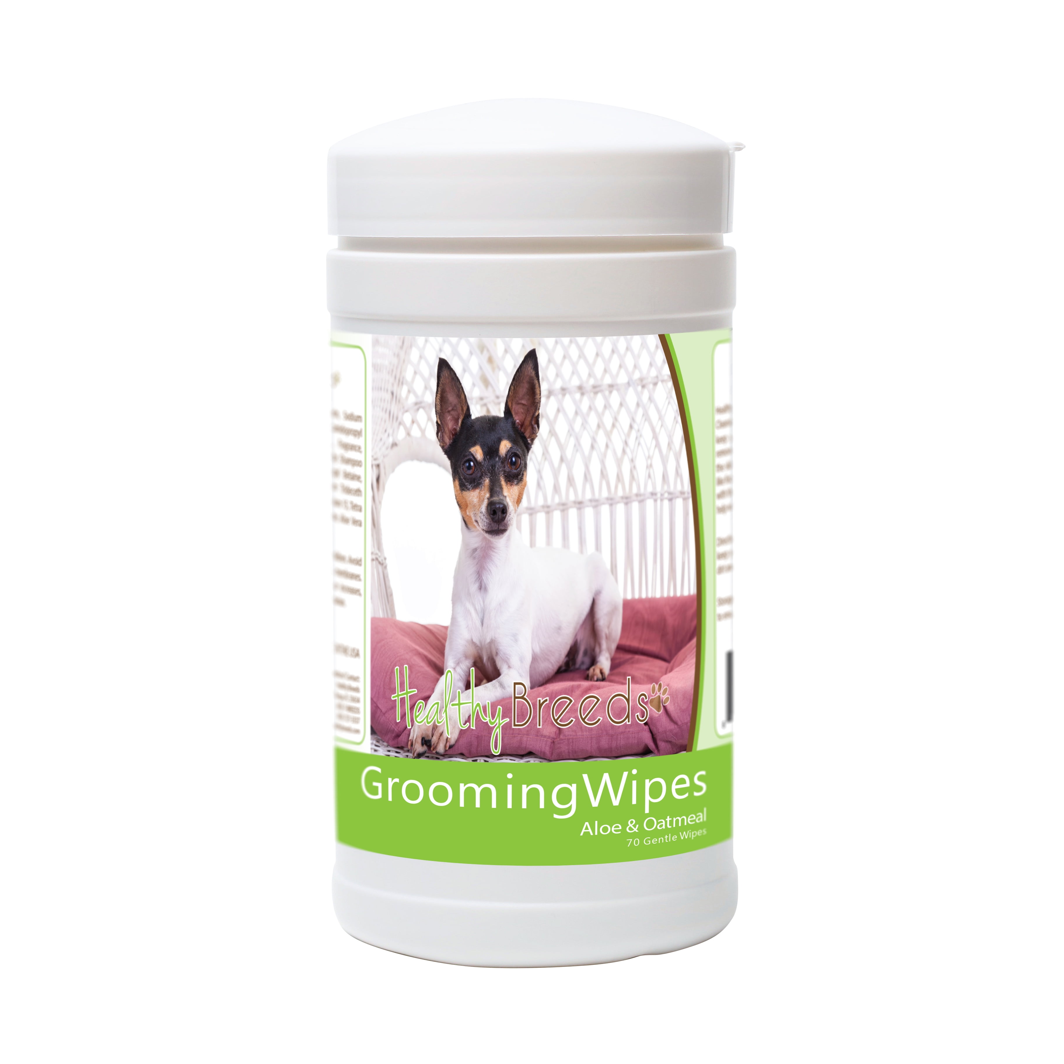 Healthy Breeds Toy Fox Terrier Grooming Wipes 70 Count - Walmart.com