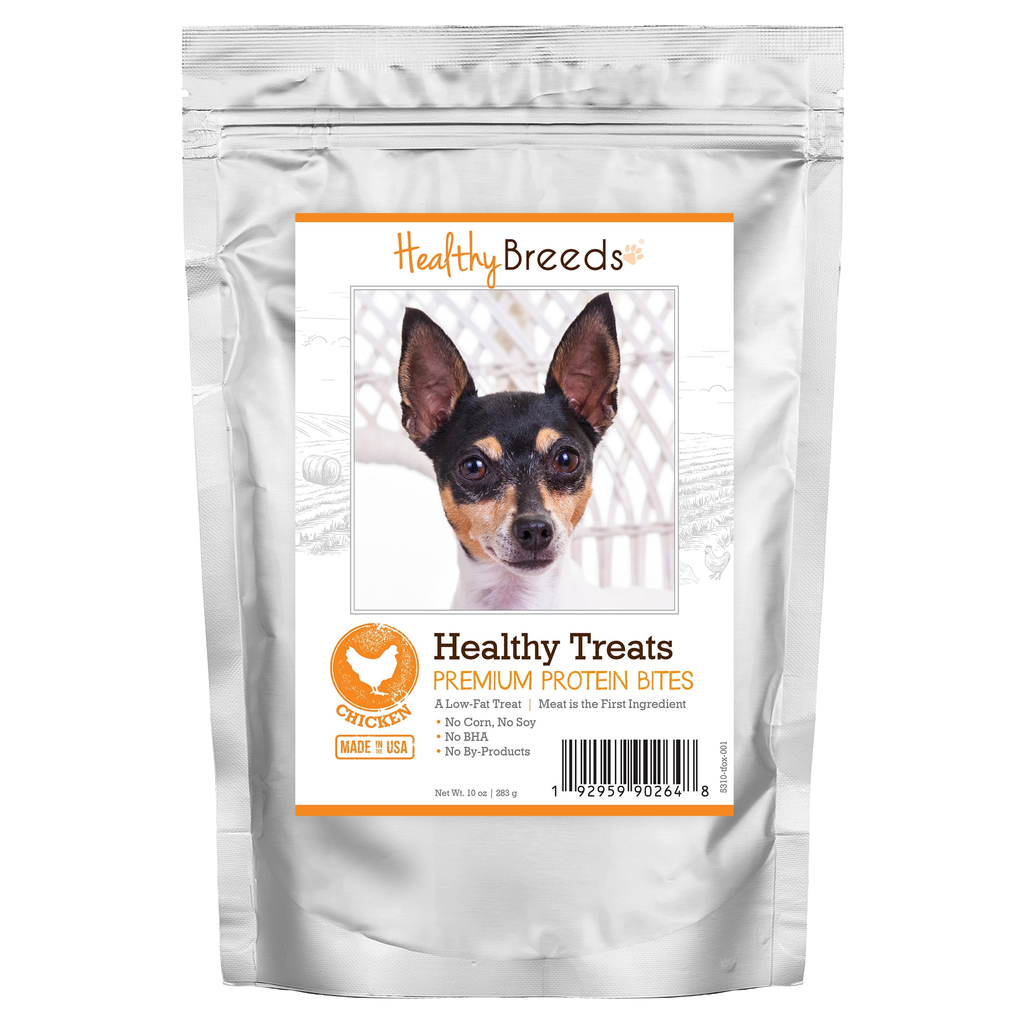 Healthy Breeds Toy Fox Terrier Healthy Treats Premium Protein Bites ...