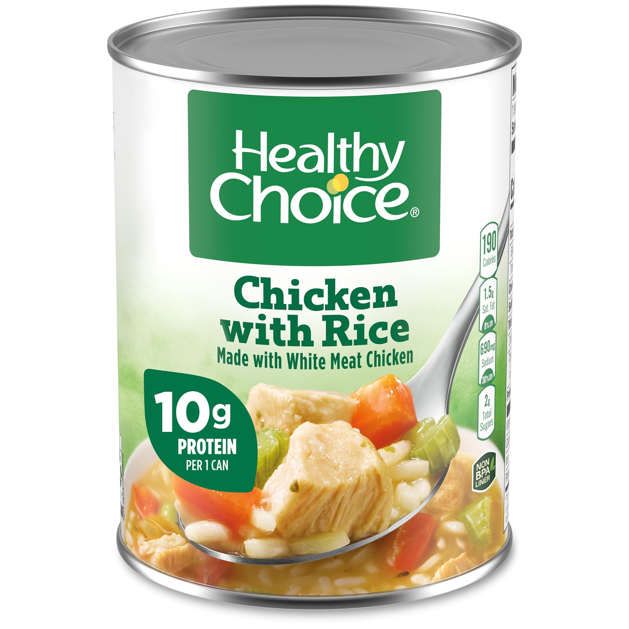 Healthy Choice Chicken With Rice Canned Soup 15 oz - Walmart.com
