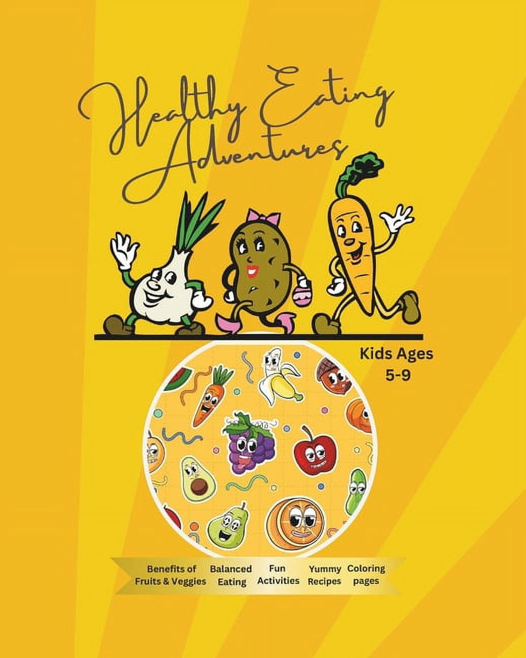 Healthy Eating Habits Books for Kids Healthy Eating Adventure: Kids Fun ...