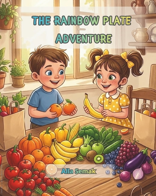 Healthy Energy Adventure The Rainbow Plate Adventure: A Fun Kids Book ...