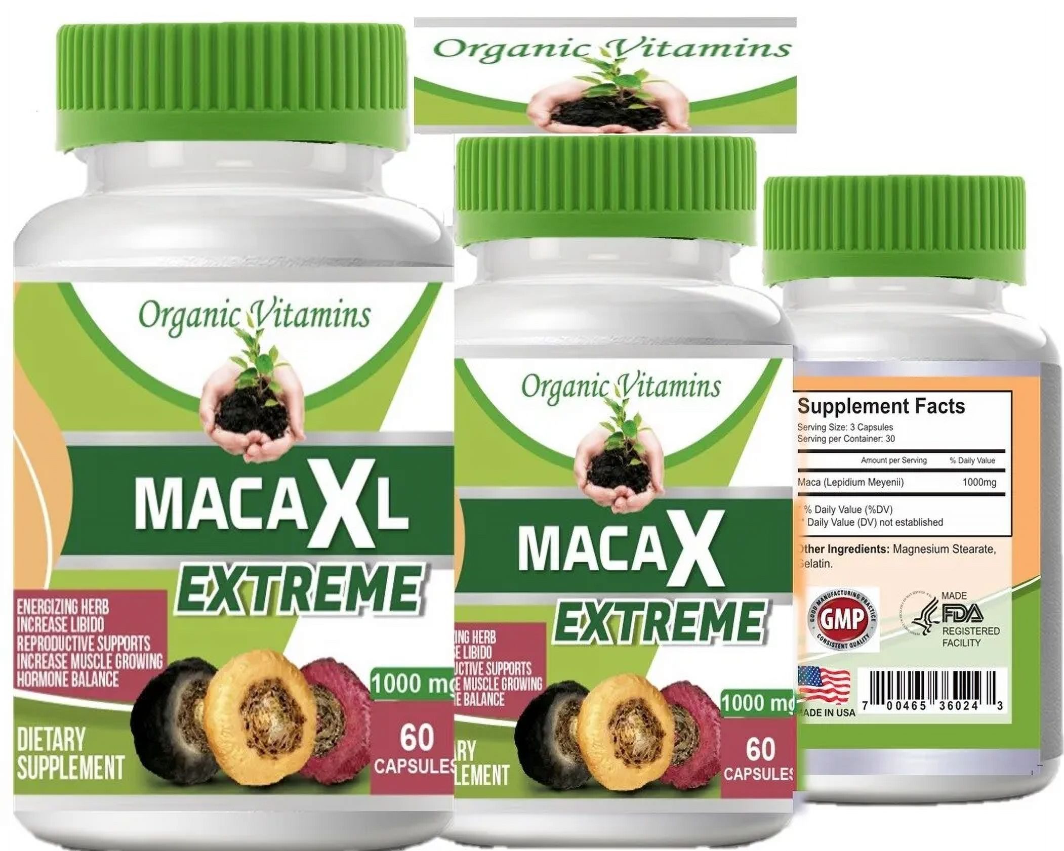 Healthy_Enhanced_EXTREME_Maca_XL_LIBIDO_ENHANCER_120_CAPSULES - Walmart.com