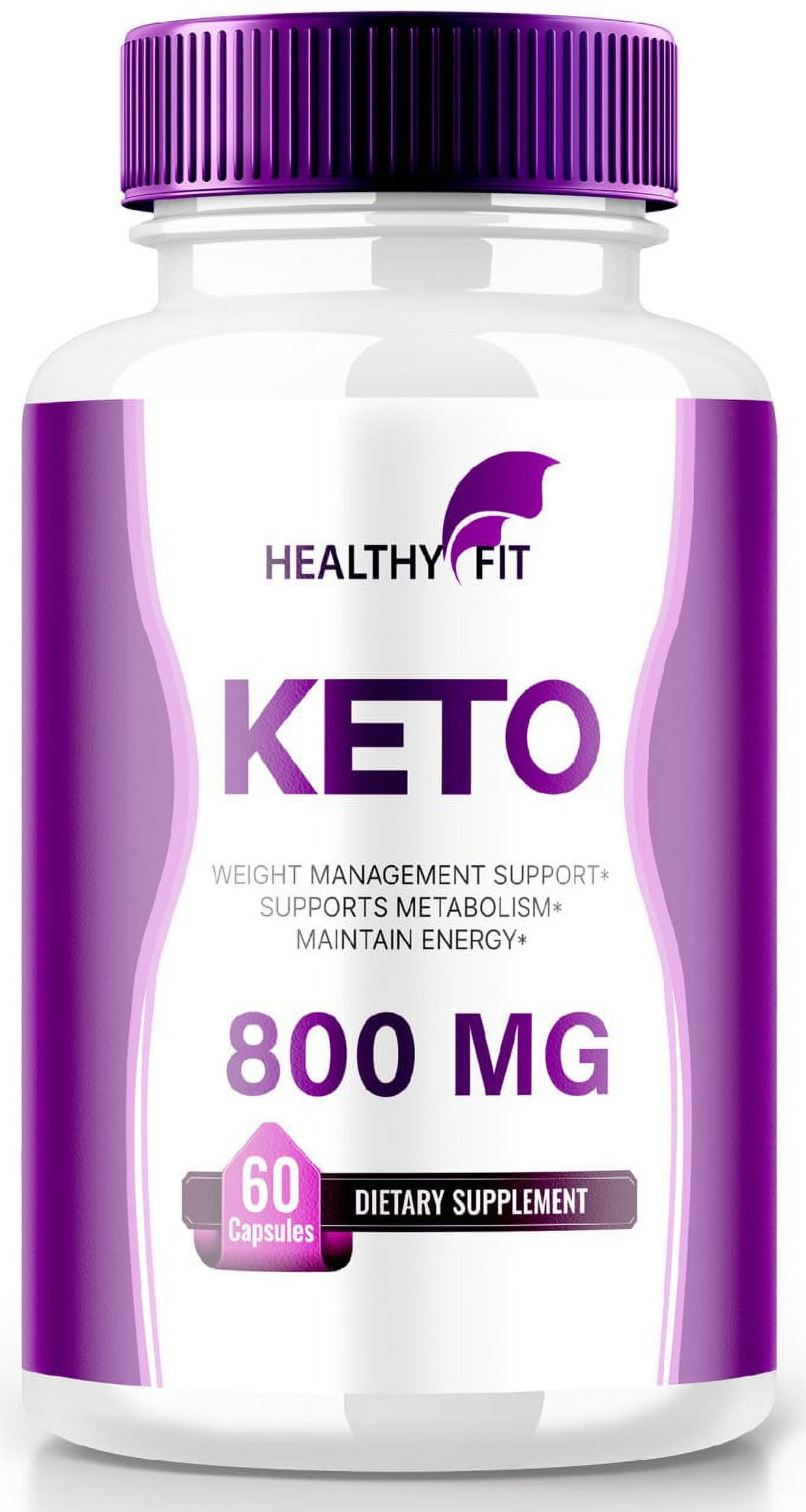Healthy Fit Keto Capsules, All-Natural Keto Dietary Supplement for ...