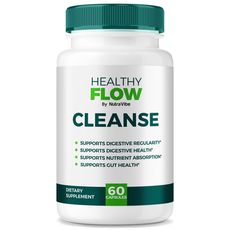 Healthy Flow Cleanse – Gentle Gut & Digestive Support Formula for ...