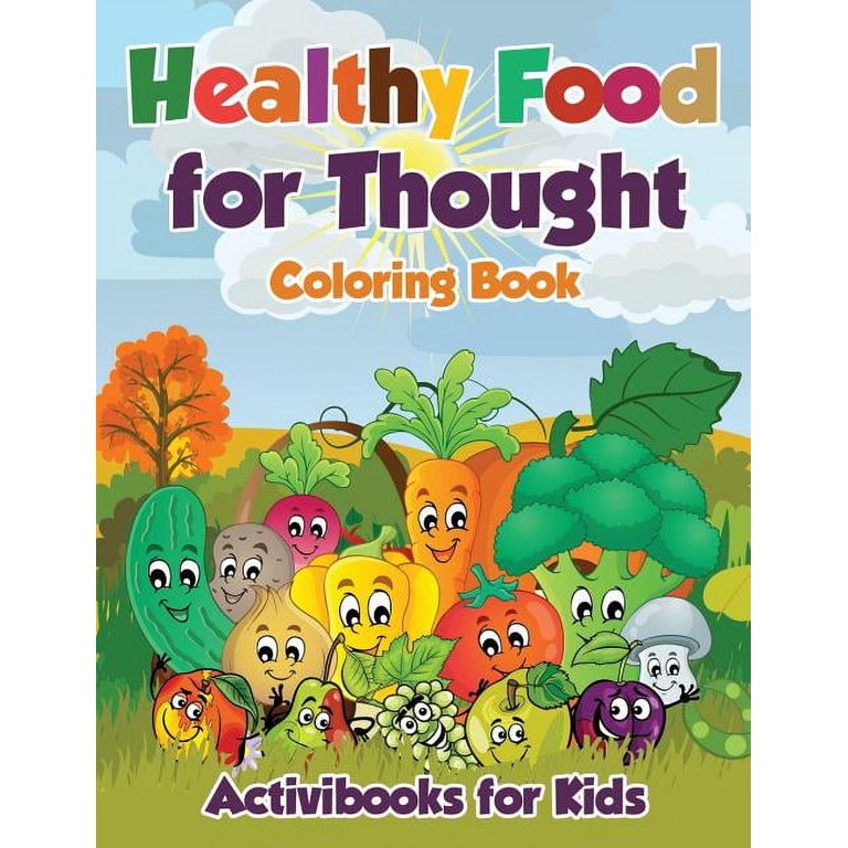 healthy coloring book