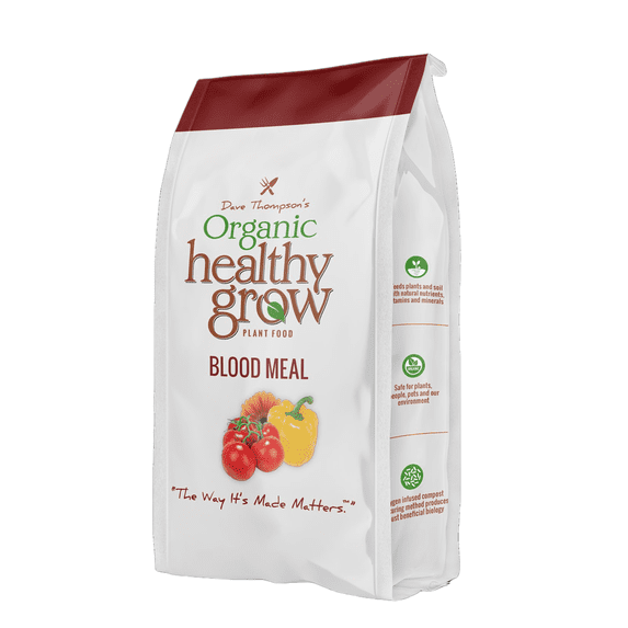 Dave Thompson's Organic Healthy Grow Blood Meal Plant Food, Nutrient ...