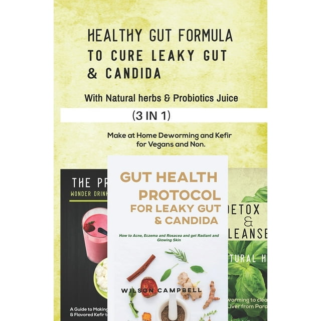 Healthy Gut Formula to Cure Leaky Gut and Candida with Natural Herbs ...