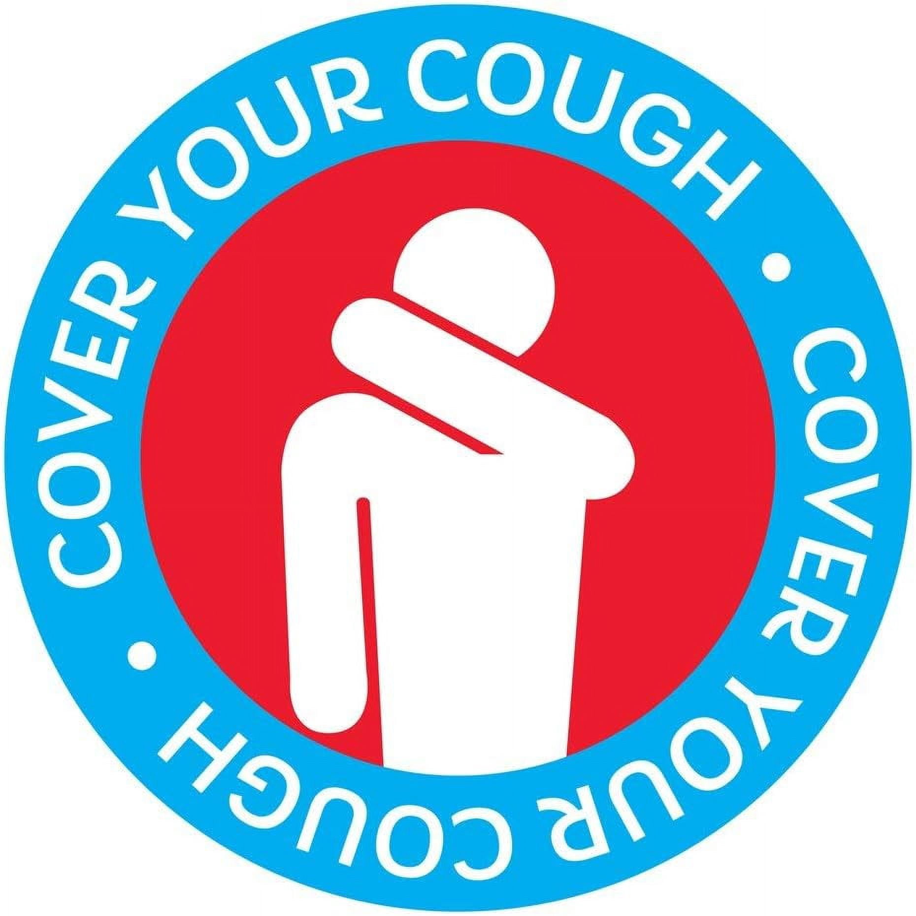 Healthy Habits Decals - Cover Cough - 4 Pack (5") - Walmart.com