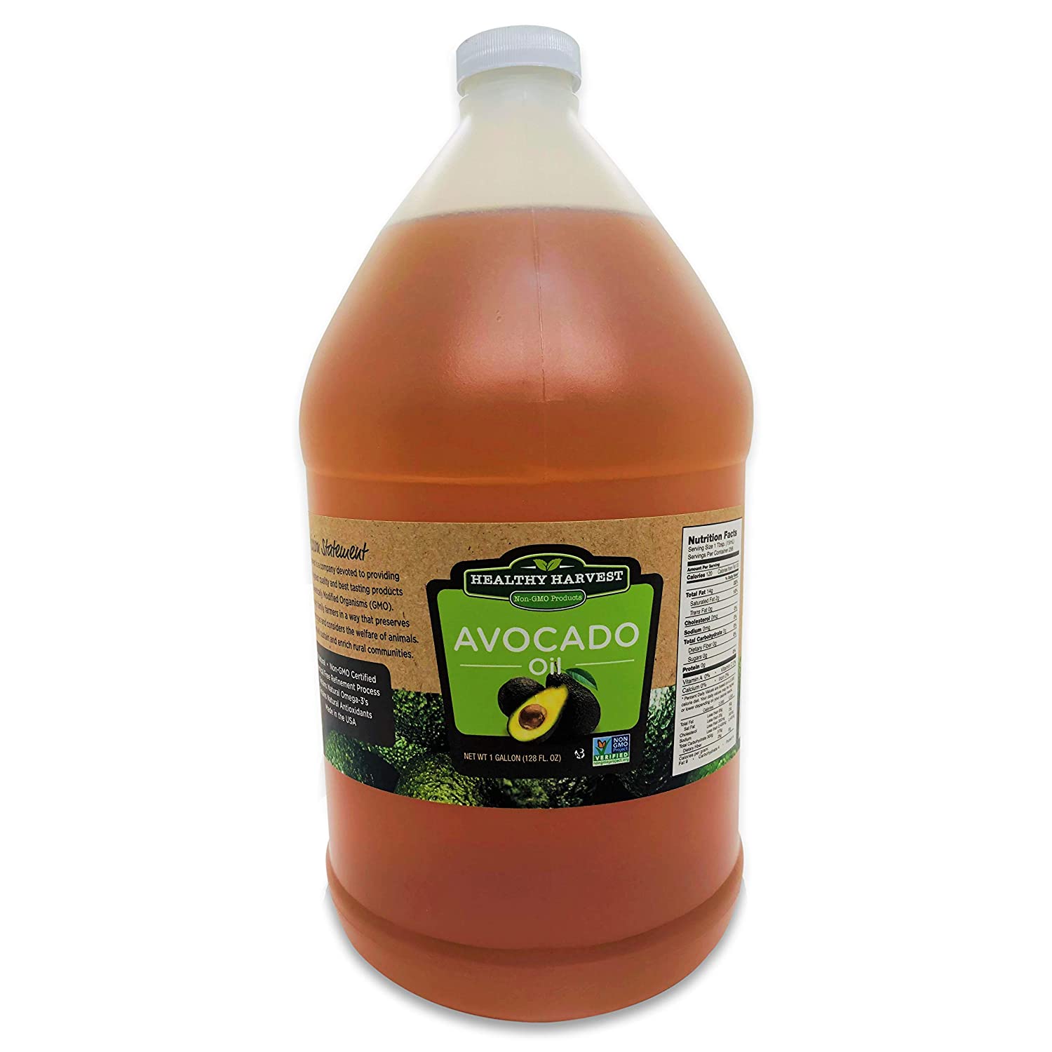 Healthy Harvest Non-GMO Avocado Cooking Oil - Nutritious, Antioxidant ...