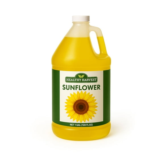 Healthy Harvest Non-GMO Sunflower OKA4 Oil - Healthy Cooking Oil for ...